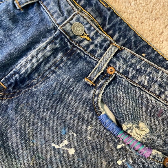 Polo Ralph Lauren | Jeans | Ralph Lauren Paint Splatter Jeans | Poshmark